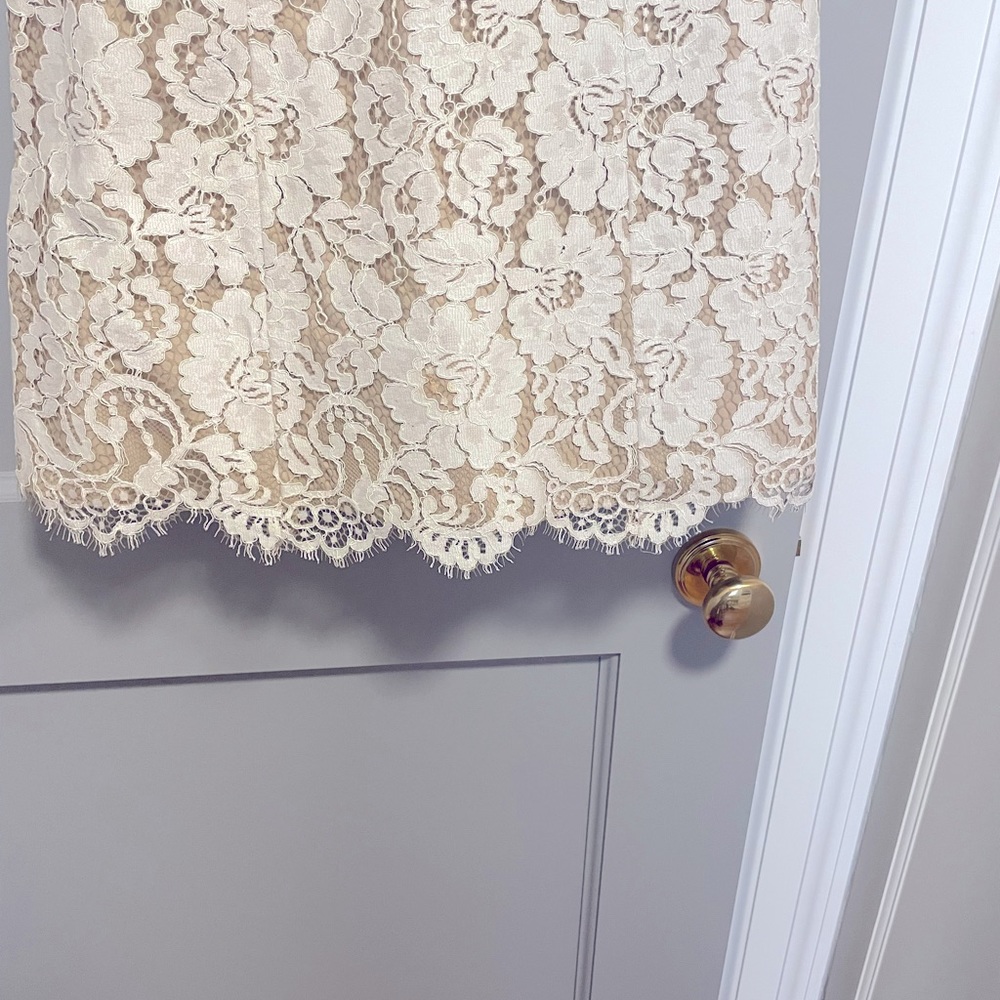 Alice & Olivia Leann Lace Mini Dress - Gem